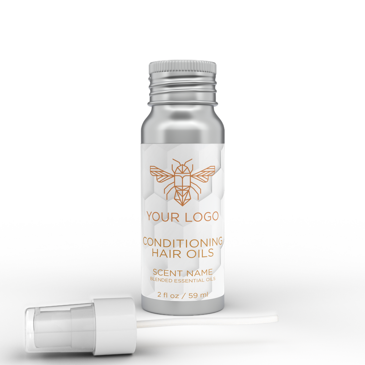 Techno Bee - Label Design Pack – Hillman Reid Premium Skin and Hair Care Inc.